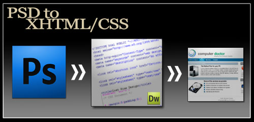 Process of Converting PSD to HTML Platform | Xhtmlchop
